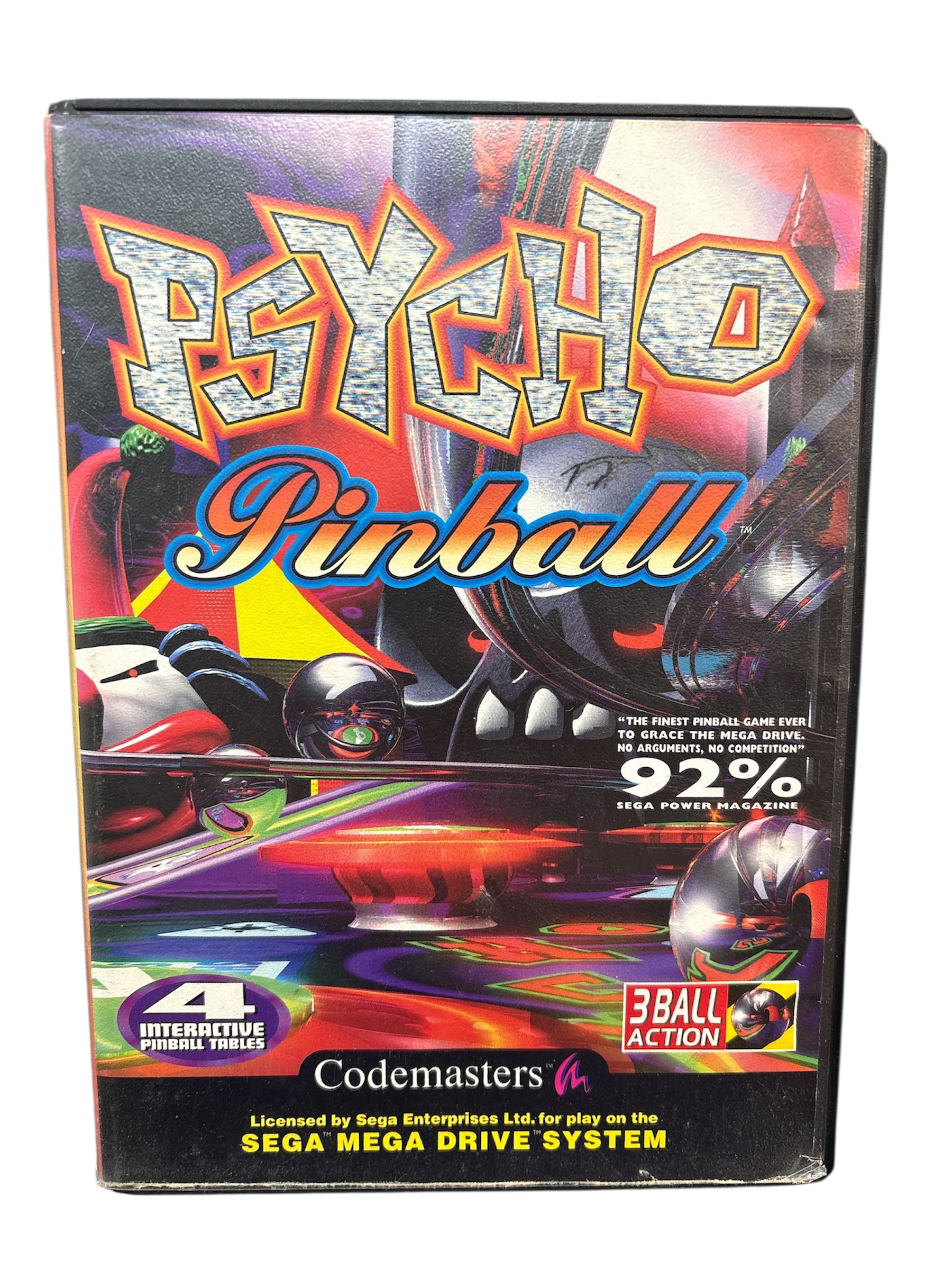 Pre-owned Psycho Pinball (No Manual) Sega Megadrive - Own4Less